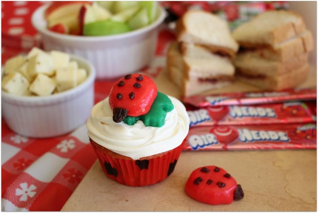 Ladybug Cupcakes - Food Fun & Faraway Places
