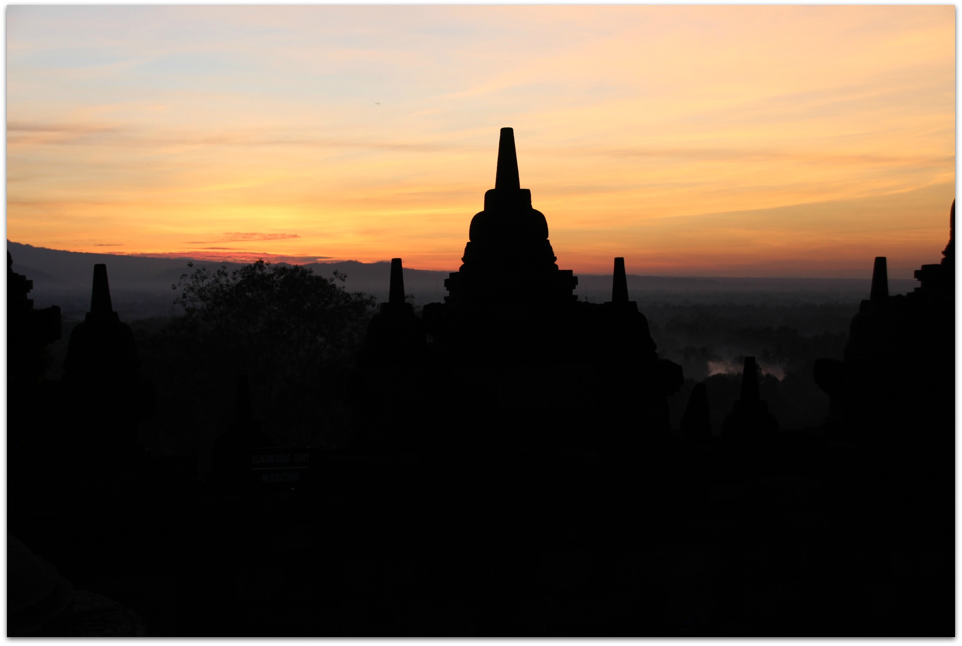 Sunrise at Borobudur Temple - Food Fun & Faraway Places
