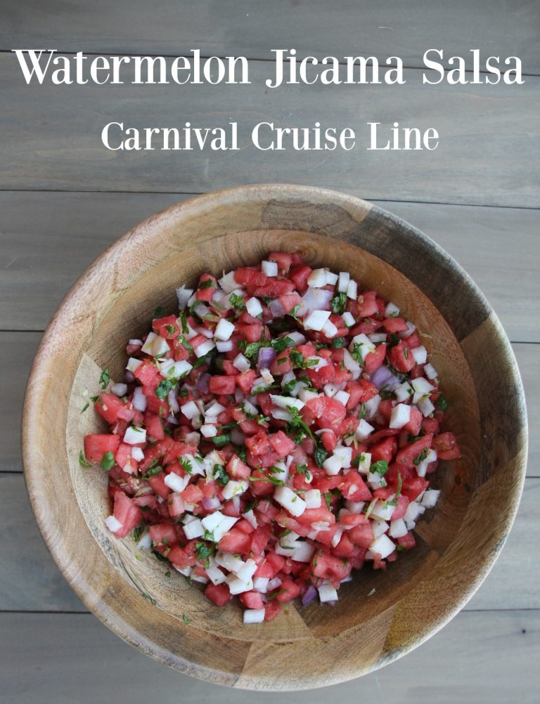 Watermelon Salsa Recipe from Carnival Cruise Lines - Food Fun & Faraway ...