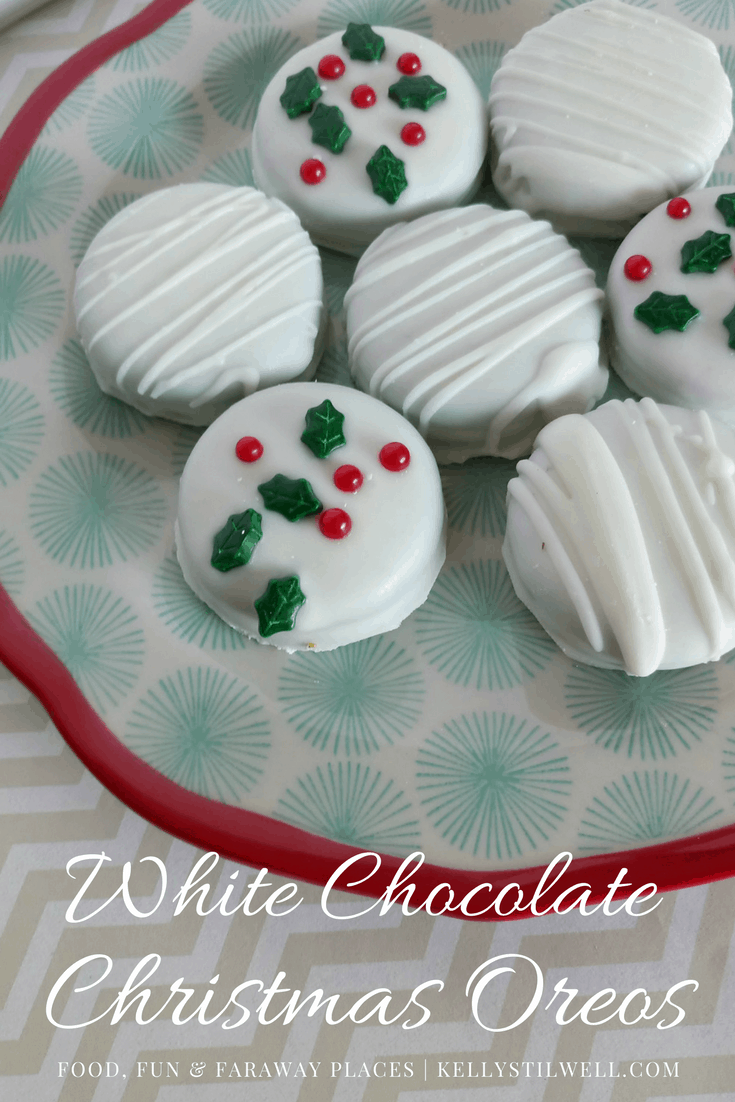 White Chocolate Covered Oreos - Food Fun & Faraway Places