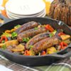 Pan Roasted Bratwurst Skillet - Food Fun & Faraway Places