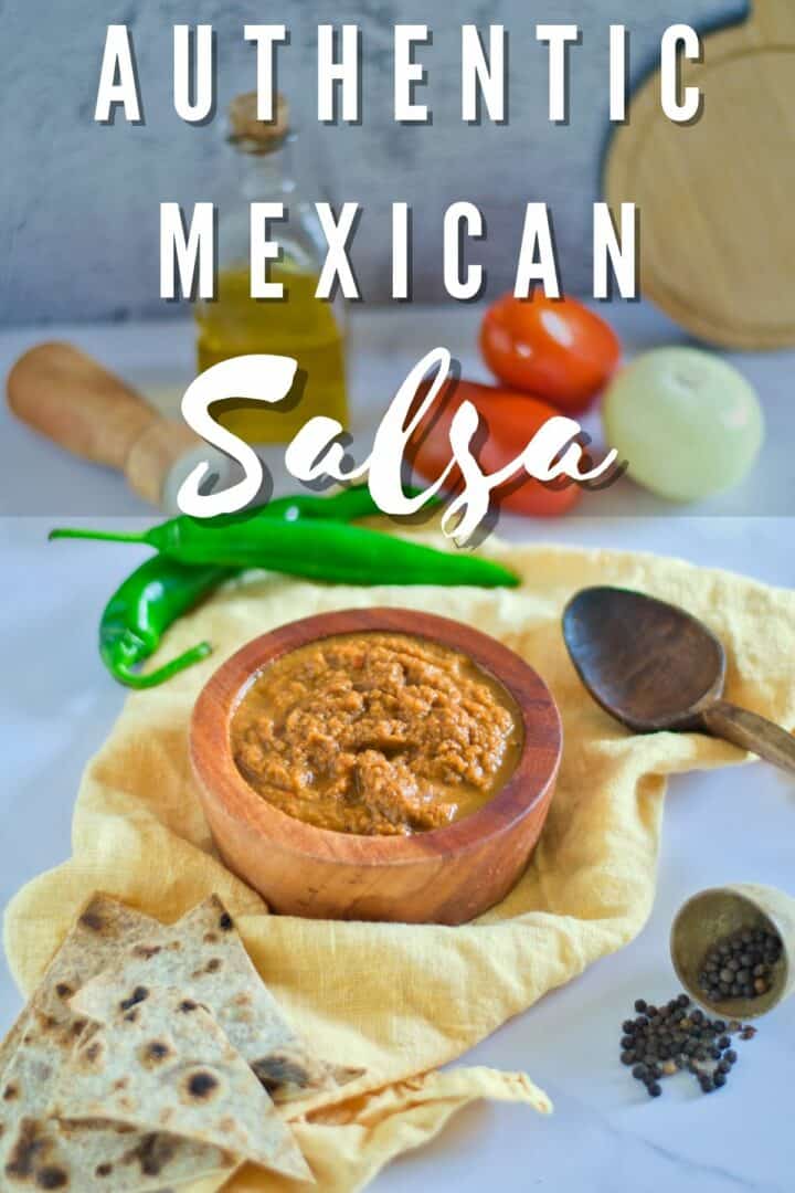 Authentic Mexican Salsa Recipe with Fresh Tomatoes - Food Fun & Faraway ...