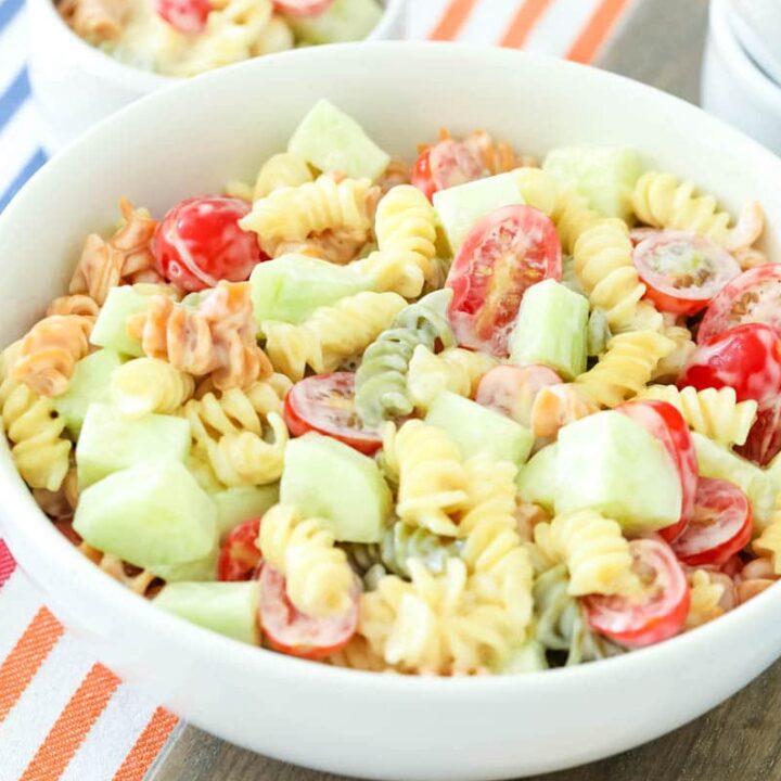 22 Pasta Salad Recipes for a Crowd - Food Fun & Faraway Places