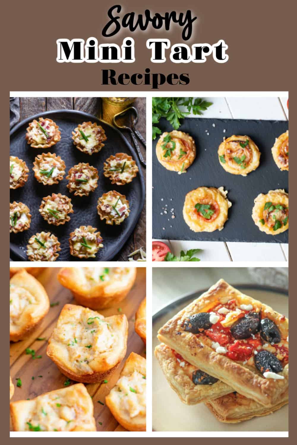 Savory Mini Tart Recipes - Food Fun & Faraway Places