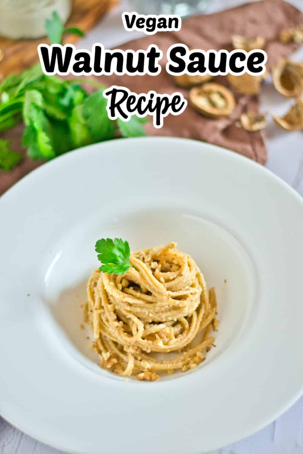 Creamy Walnut Sauce Recipe - Food Fun & Faraway Places