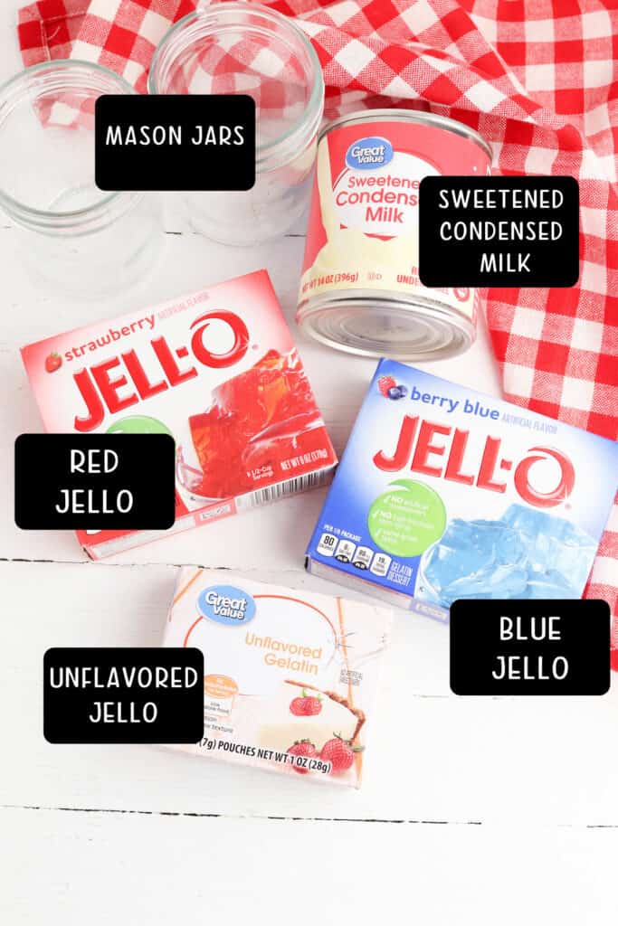 Delicious Patriotic Jello Recipe - Food Fun & Faraway Places