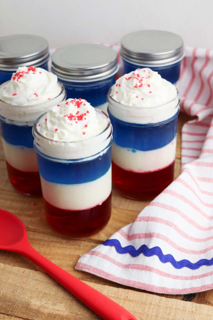 Delicious Patriotic Jello Recipe - Food Fun & Faraway Places