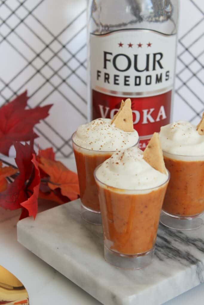 Pumpkin Pudding Shots - Food Fun & Faraway Places