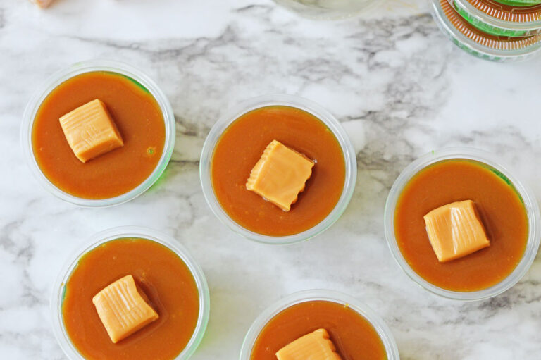 Caramel Apple Jello Shots Recipe - Food Fun & Faraway Places