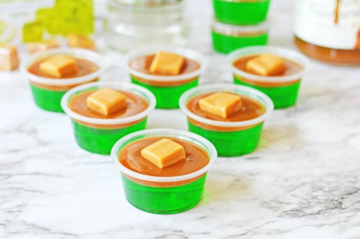 Caramel Apple Jello Shots Recipe - Food Fun & Faraway Places