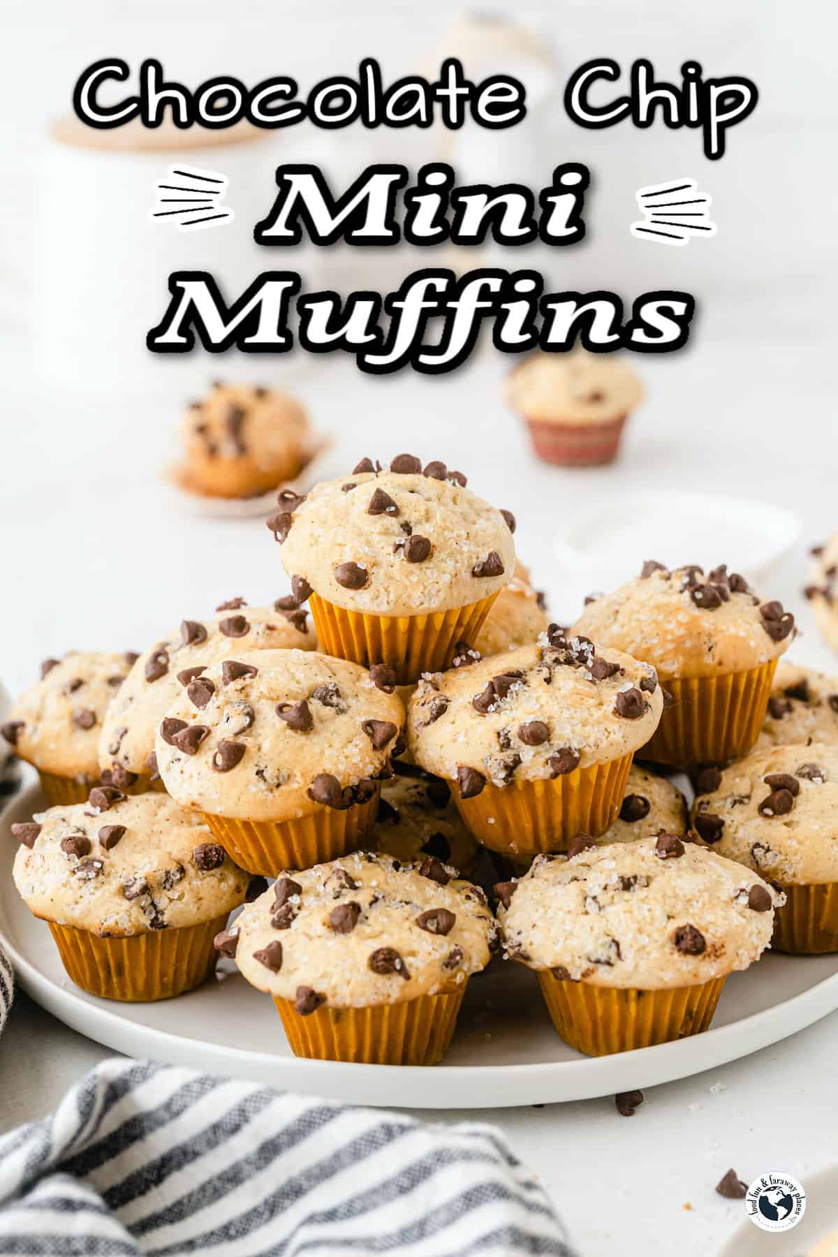 Chocolate Chip Mini Muffins Recipes - Food Fun & Faraway Places