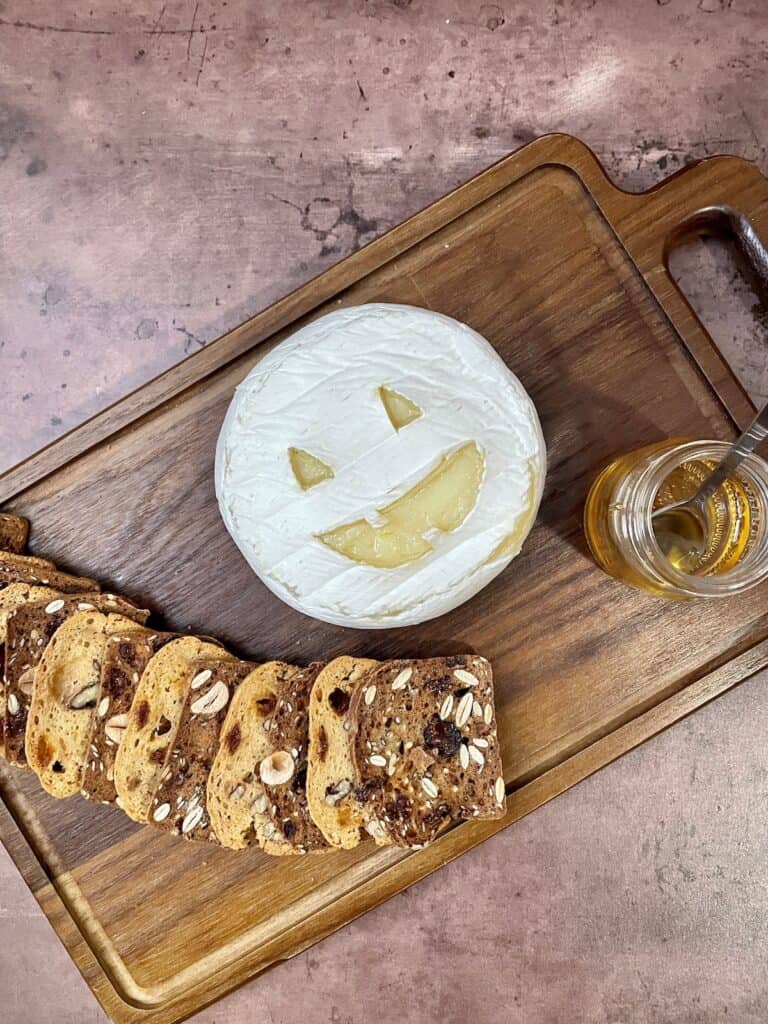Halloween Brie Cheese - Food Fun & Faraway Places