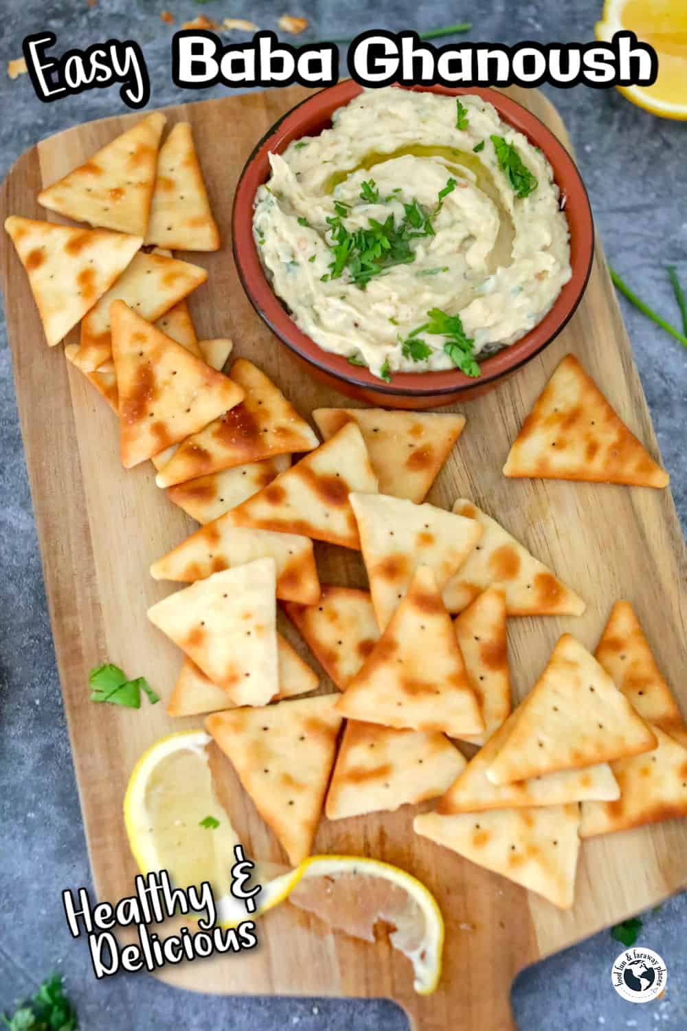 Easy Baba Ghanoush Recipe - Food Fun & Faraway Places