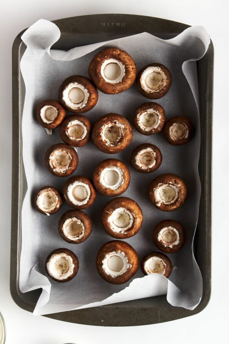 Vegan Stuffed Mushrooms - Food Fun & Faraway Places
