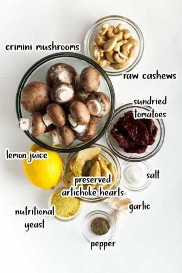 Vegan Stuffed Mushrooms - Food Fun & Faraway Places