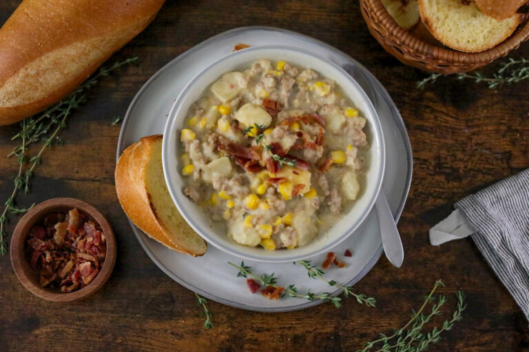 Corn Chowder Recipe with Sausage - Food Fun & Faraway Places