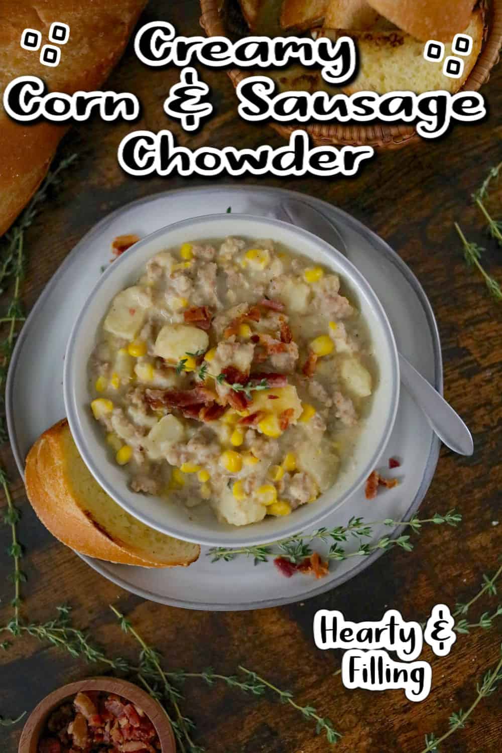Corn Chowder Recipe with Sausage - Food Fun & Faraway Places