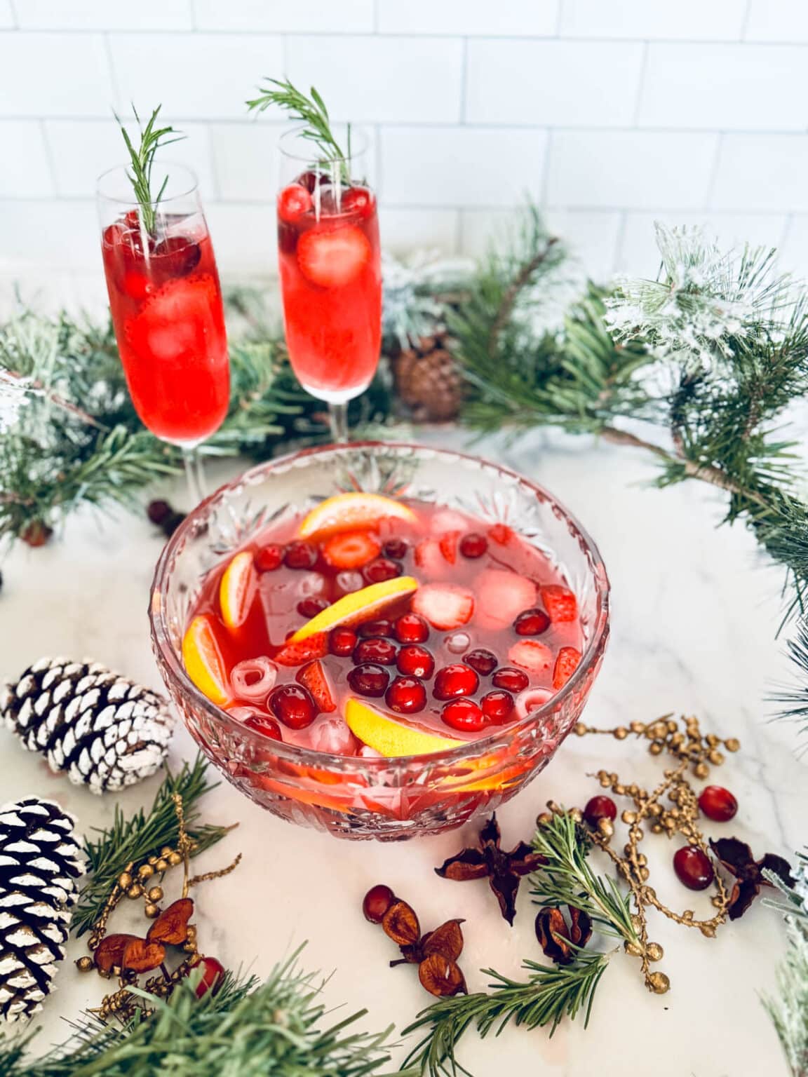 Christmas Punch Recipe - Food Fun & Faraway Places