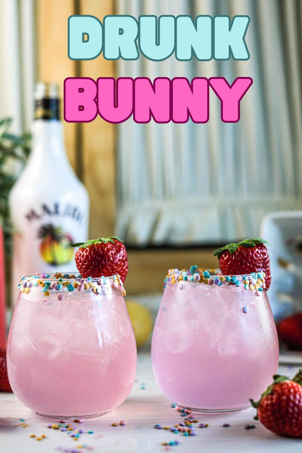 Drunk Bunny Cocktail - Food Fun & Faraway Places
