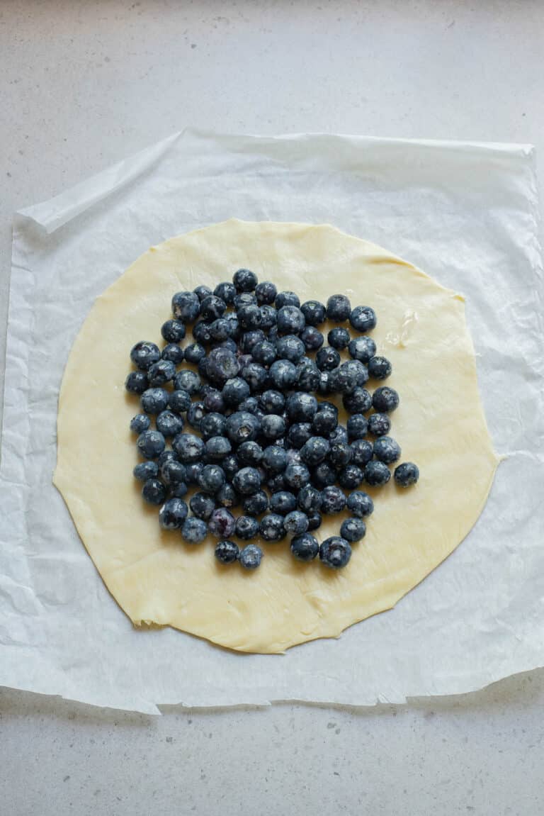 Easy Blueberry Galette - Food Fun & Faraway Places