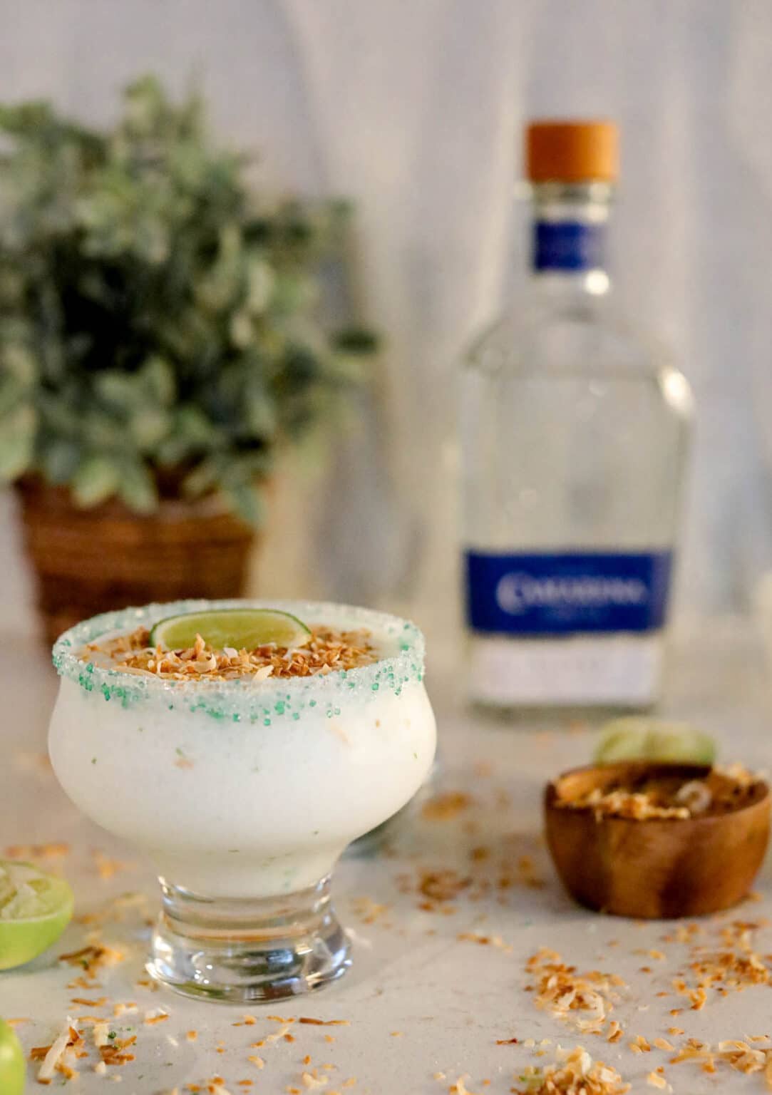 Frozen Coconut Margarita Recipe - Food Fun & Faraway Places