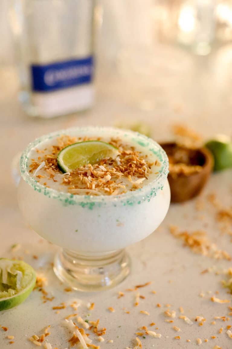 Frozen Coconut Margarita Recipe - Food Fun & Faraway Places