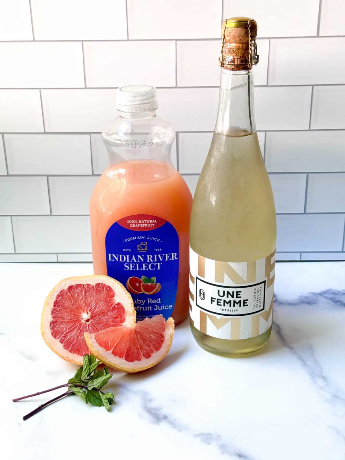 Grapefruit Mimosa - Food Fun & Faraway Places