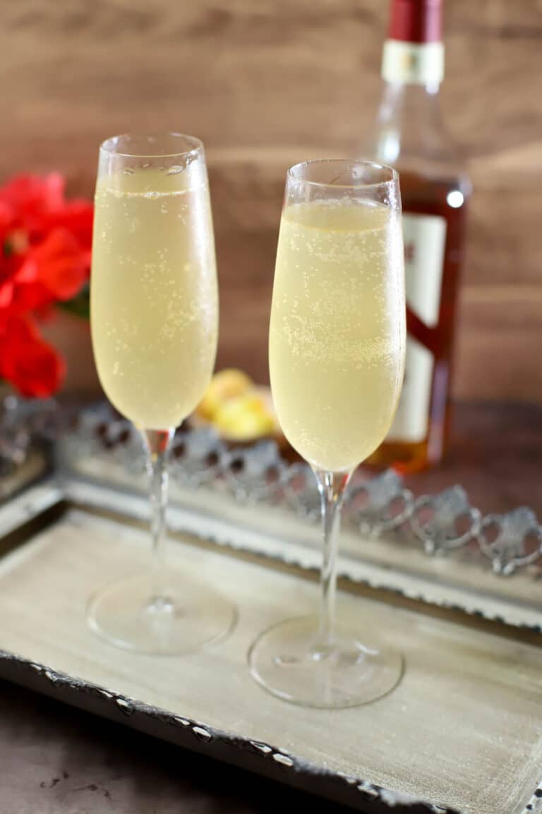 Classic French 75 Cocktail - Food Fun & Faraway Places