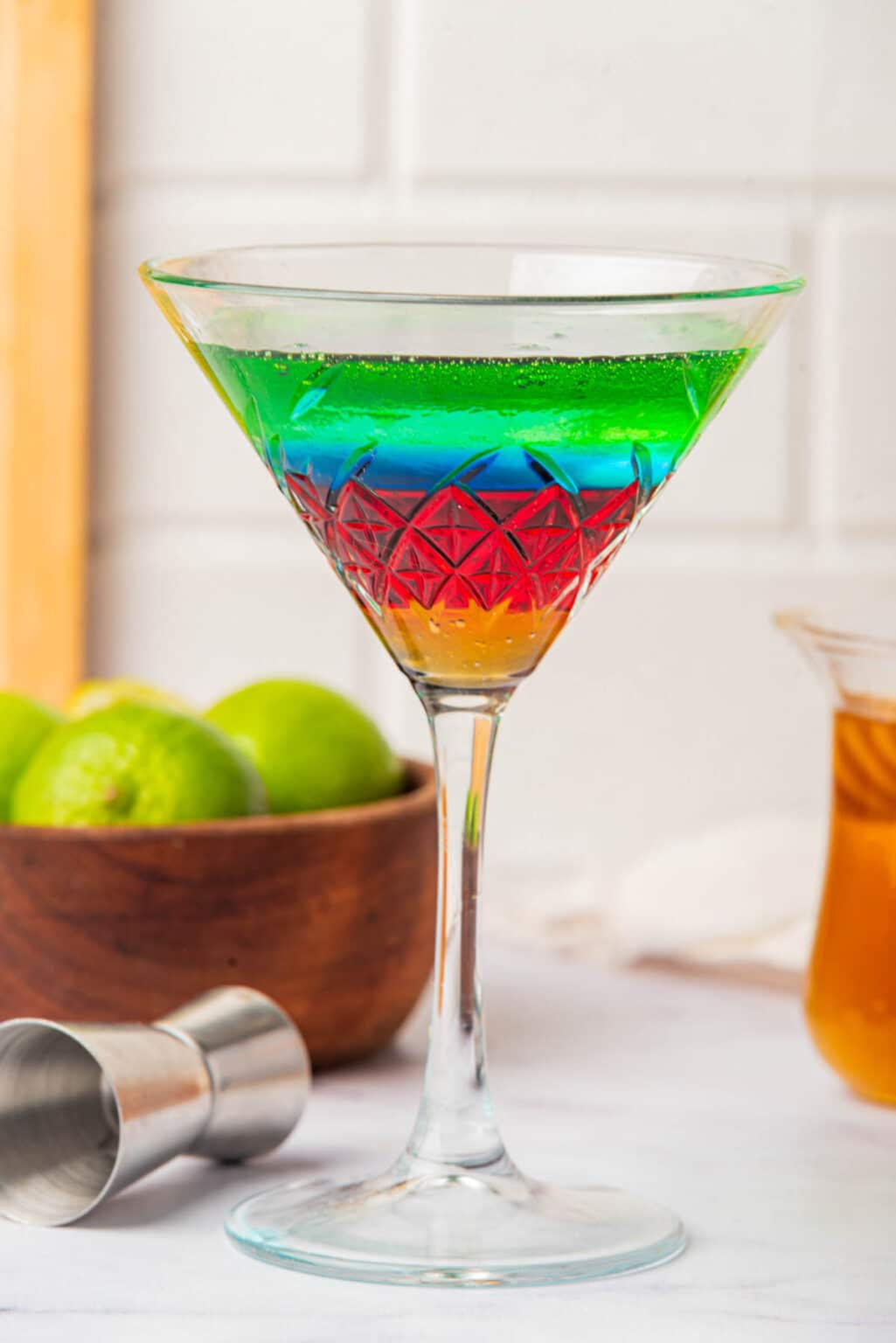 Olympic Rings Cocktail - Food Fun & Faraway Places