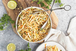 Asian Cole Slaw with Peanuts - Food Fun & Faraway Places
